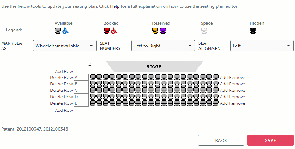 Creating seating plans – Vanco Events