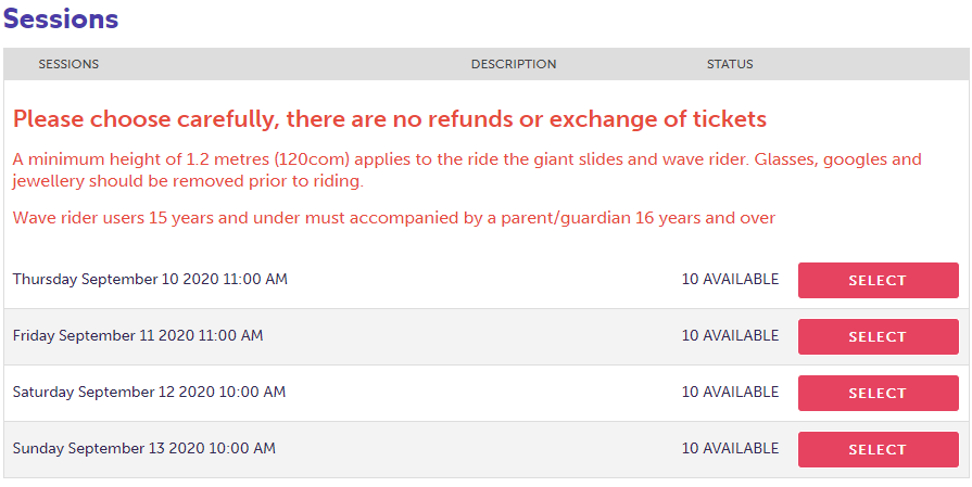 Using headers – Vanco Events